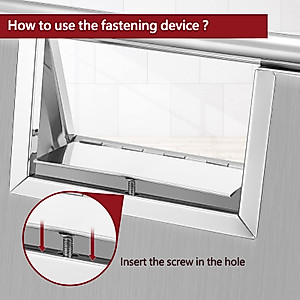 LEIFIDE 4 Pcs Stainless Steel Wet Floor Caution Sign Bulk 8.8 Pound Portable Foldable Handle Bilingual Safety Sign for Kitchen Restaurant Shop commercial Use Avoid Fall and Slip Accident(4 Pcs)