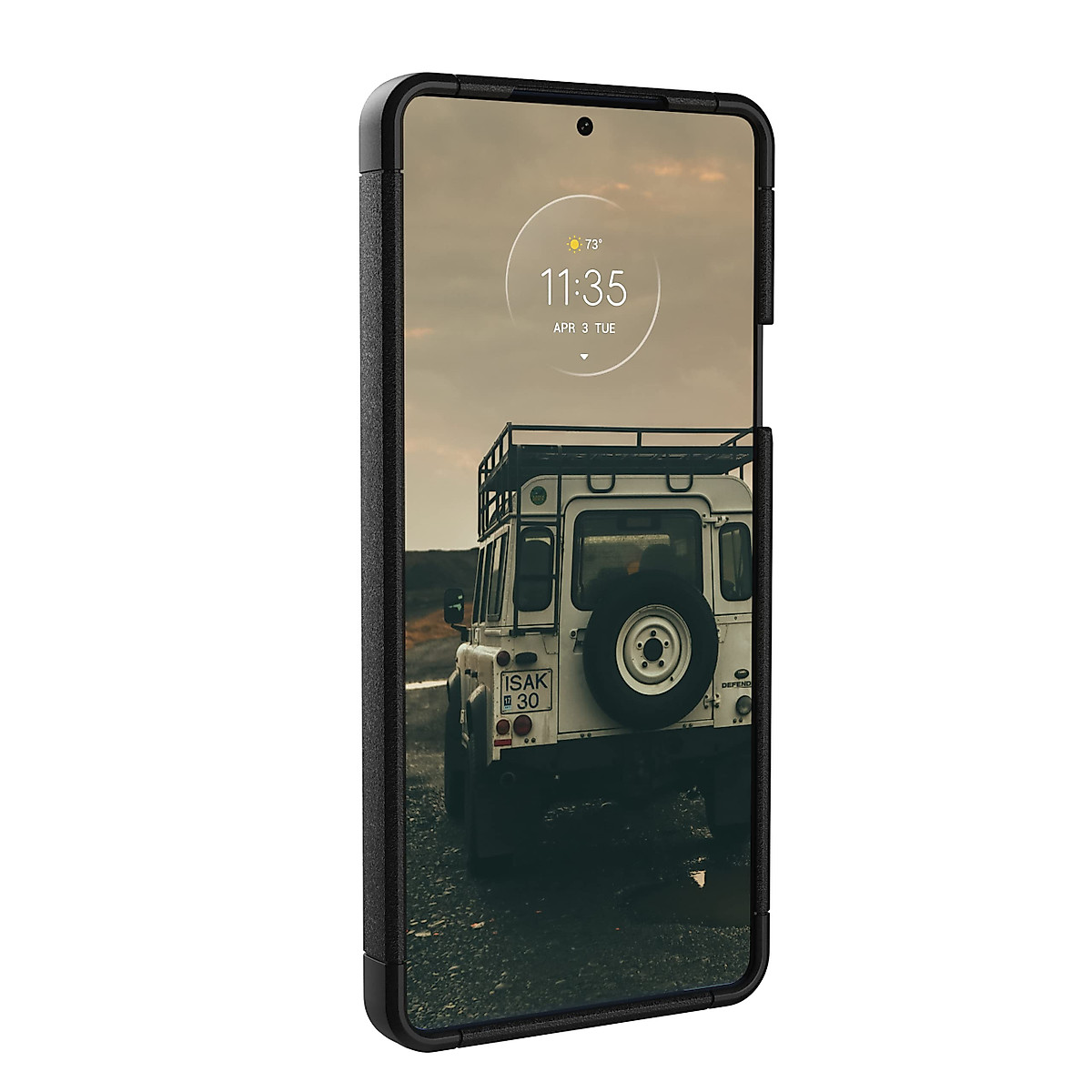 URBAN ARMOR GEAR UAG Case Made for Motorola Edge+ Plus 5G UW, Edge+ Plus 2022 Scout Black, Rugged Heavy Duty Shockproof Impact Resistant Slim Fit Protective Cover