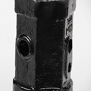 Titan Attachments 14" Auger Stump Planer, Tree Stump Grinder, 3,300 FT/LB, 2" Hex Collar