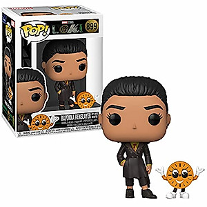 POP Marvel: Loki - Ravonna Renslayer with Miss Minute Funko Vinyl Figure (Bundled with Compatible Box Protector Case)