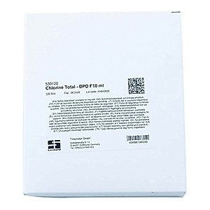 Tintometer Lovibond 530120 DPD Total Chlorine Reagent Powder, 10 mL (Pack of 100), White