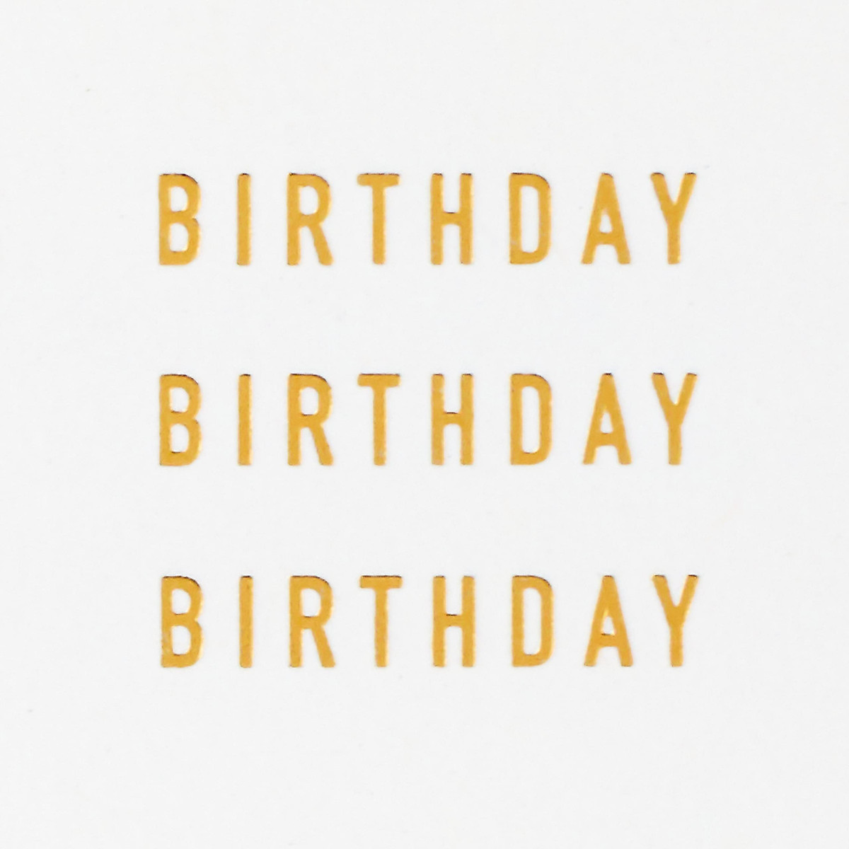 Hallmark Signature Birthday Card (Happy Happy Happy)