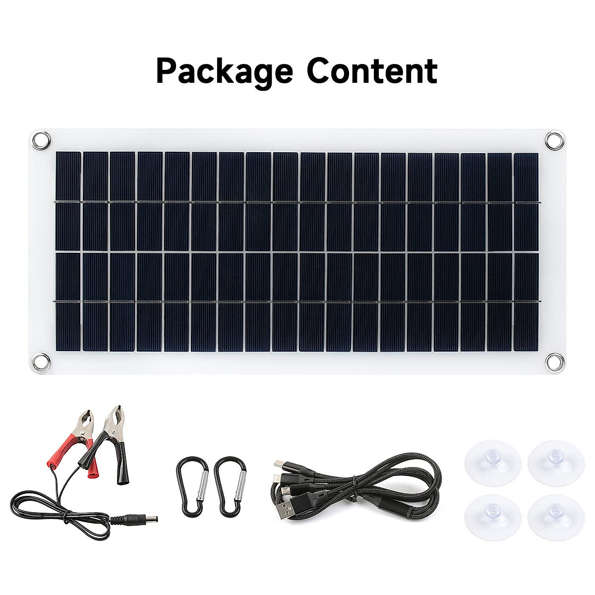 Waveshare Semi-Flexible Polycrystalline Silicon Solar Panel (18V 10W), Supports 5V Regulated Output