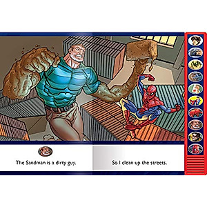Marvel - I'm Ready to Read with Spider-Man - Interactive Read-Along Sound Book - Great for Early Readers - PI Kids