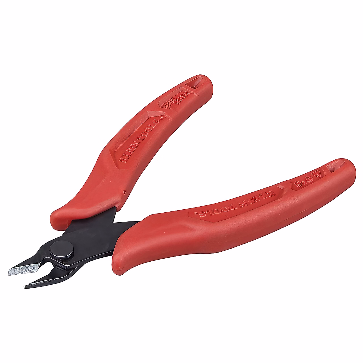 Klein Tools Diagonal Cutting Pliers (8-Inch) and Flush Cutters (5-Inch) Pliers Set