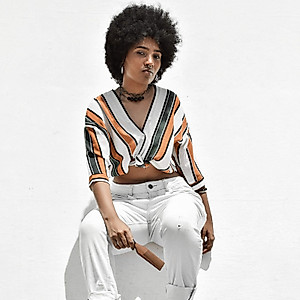 2 Pieces Wooden Comb Afro Pick Hair Lift Combs Beard Pick Natural Wood Volumizing and Styling Tool Non-Static Comb Long Tooth Detangling Accessories for Women Men Thick, Coarse, Curly Hair