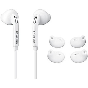 Samsung Eo-Eg920Bw 3.5 Mm Jack in Ear Handsfree Stereo Headphones with Remote and Microphone - White