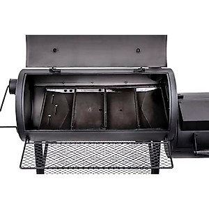 Oklahoma Joe's Longhorn Reverse Flow Smoker, Black