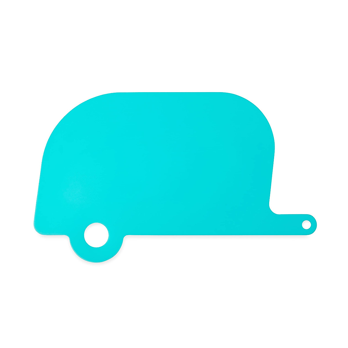 Camco Life is Better at The Campsite Flexible RV Shaped Cutting Mat Set - Prevents Food Cross Contamination with (3) Color Coded Cutting Mats - Dishwasher Safe (43771)