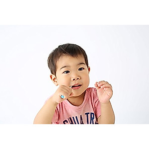 Japan Pigeon Baby Training Toothbrush Set Step 4 (For 16 Month+ and Up) Pink