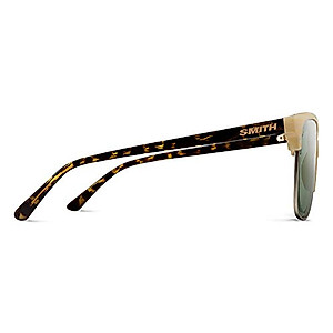 Rebel Carbonic Sunglasses, Ivory Tort / Carbonic Gray Green, Smith Optics Rebel Carbonic Sunglasses