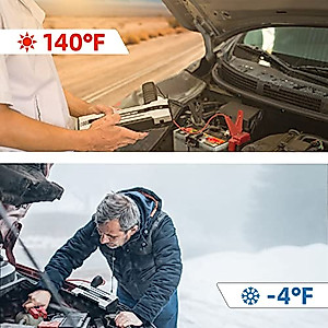 YESPER Battery Jump Starter - 4120A Peak Portable Car Starter (All Gas, up to 10.0L Diesel Engine), Auto Battery Booster Pack,Jump Box, DSLI Safe Tech Safely Start All 12V Vehicle& DC 15V Ports