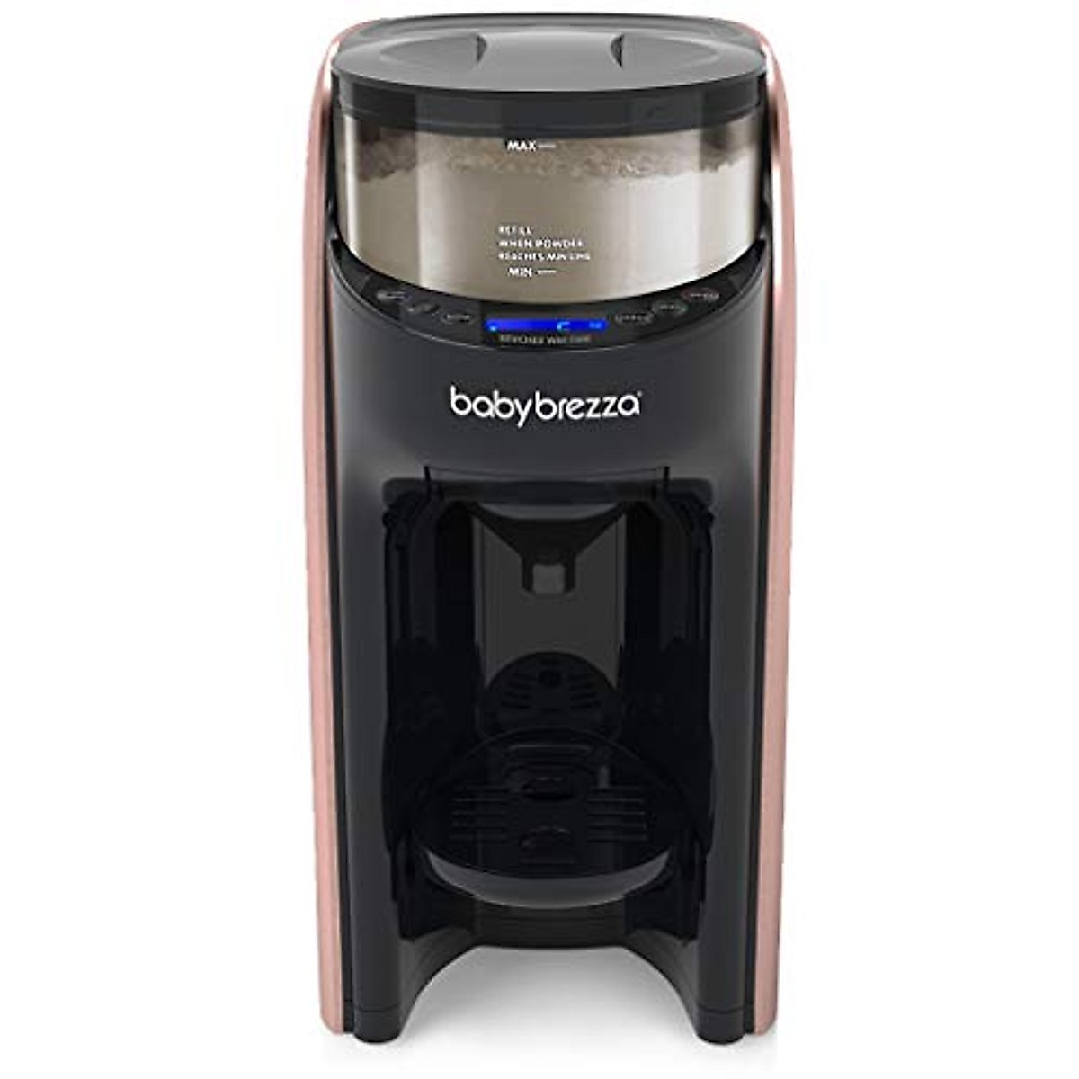 New and Improved Baby Brezza Formula Pro Advanced Formula Dispenser Machine - Automatically Mix a Warm Formula Bottle Instantly - Easily Make Bottle with Automatic Powder Blending, Rose Gold