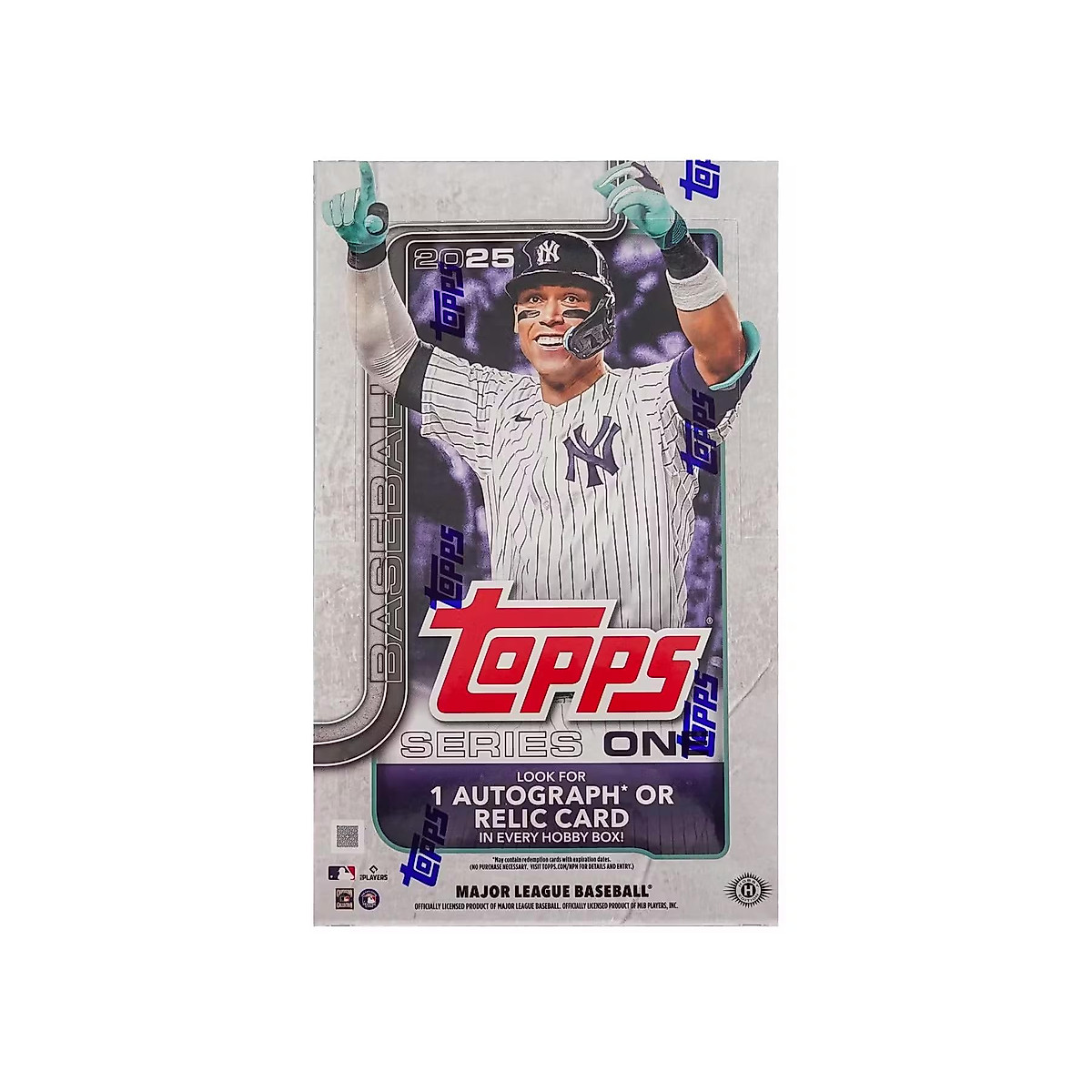 2025 Topps Series 1 Baseball Trading Card MLB Hobby 20 Pack Box (1 Autograph or Relic)
