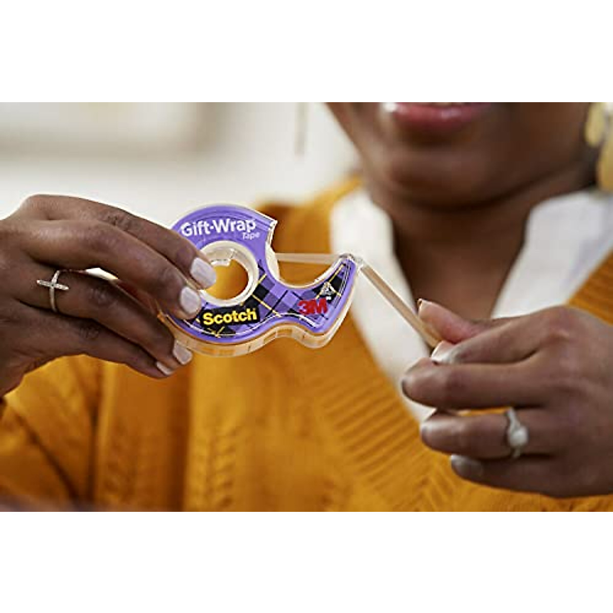 Scotch Gift Wrapping Pack, Includes Gift-Wrap tape, Multi-Purpose Scissors, Expressions Washi Tape, Makes your gifts look great (GiftPack-HOL20)