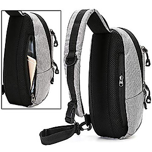 AmHoo Sling Backpack Anti Theft Waterproof Crossbody Bag Fashion Daypack Blue