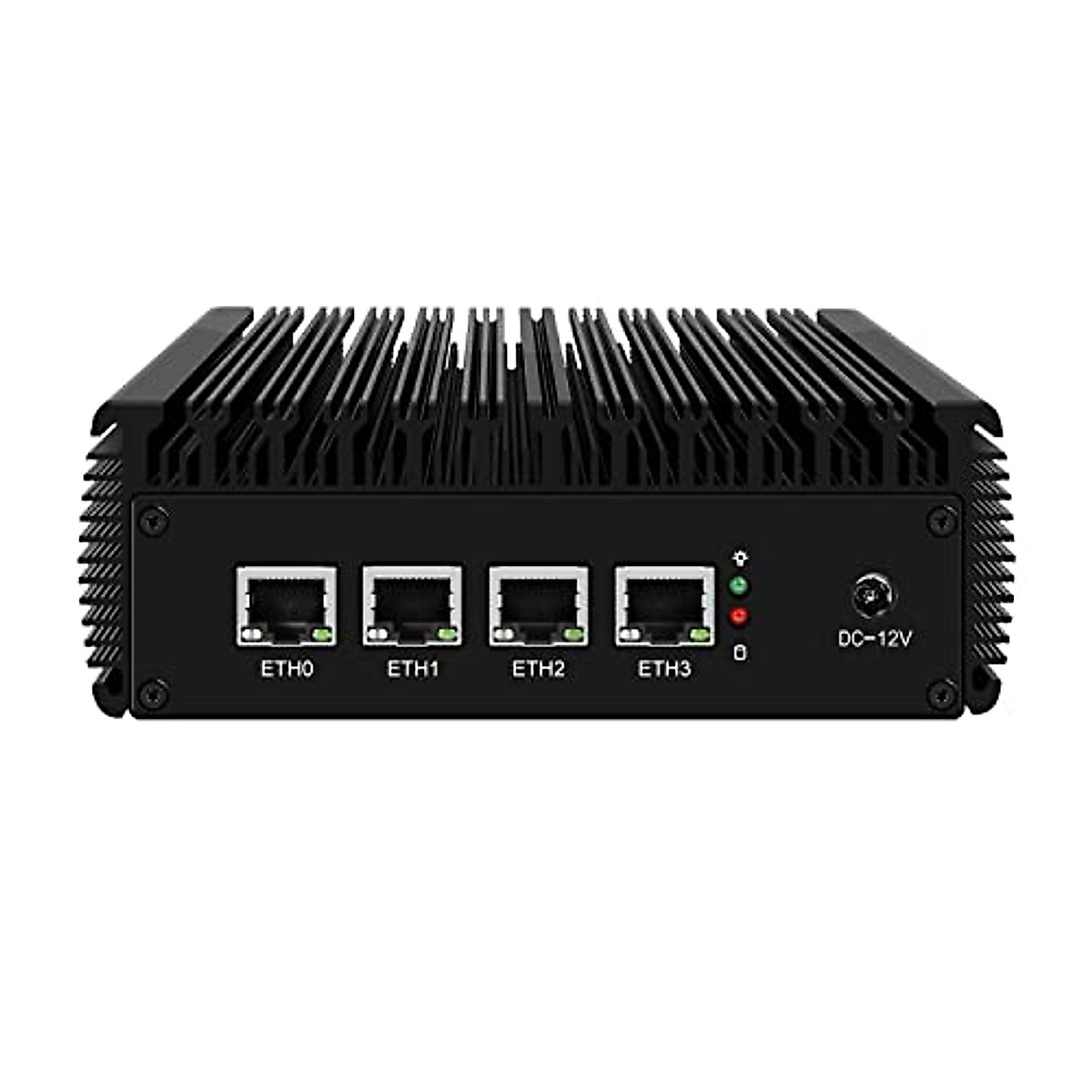 HUNSN Micro Firewall Appliance, Mini PC, VPN, Router PC, Intel N5105, RJ02l, AES-NI, 4 x Intel 2.5GbE I225-V B3, HDMI, DP, 4 x USB, Barebone, NO RAM, NO Storage, NO System
