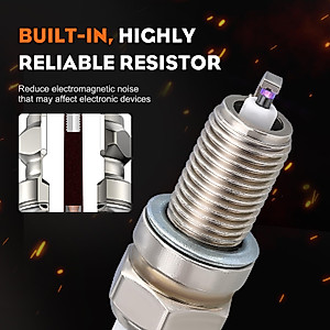 Hipa 14 132 11-S Spark Plug for NGK 3481 DCPR6E Kohler XT675 XT650 XT149 XT800 XT775 6.75 1413211