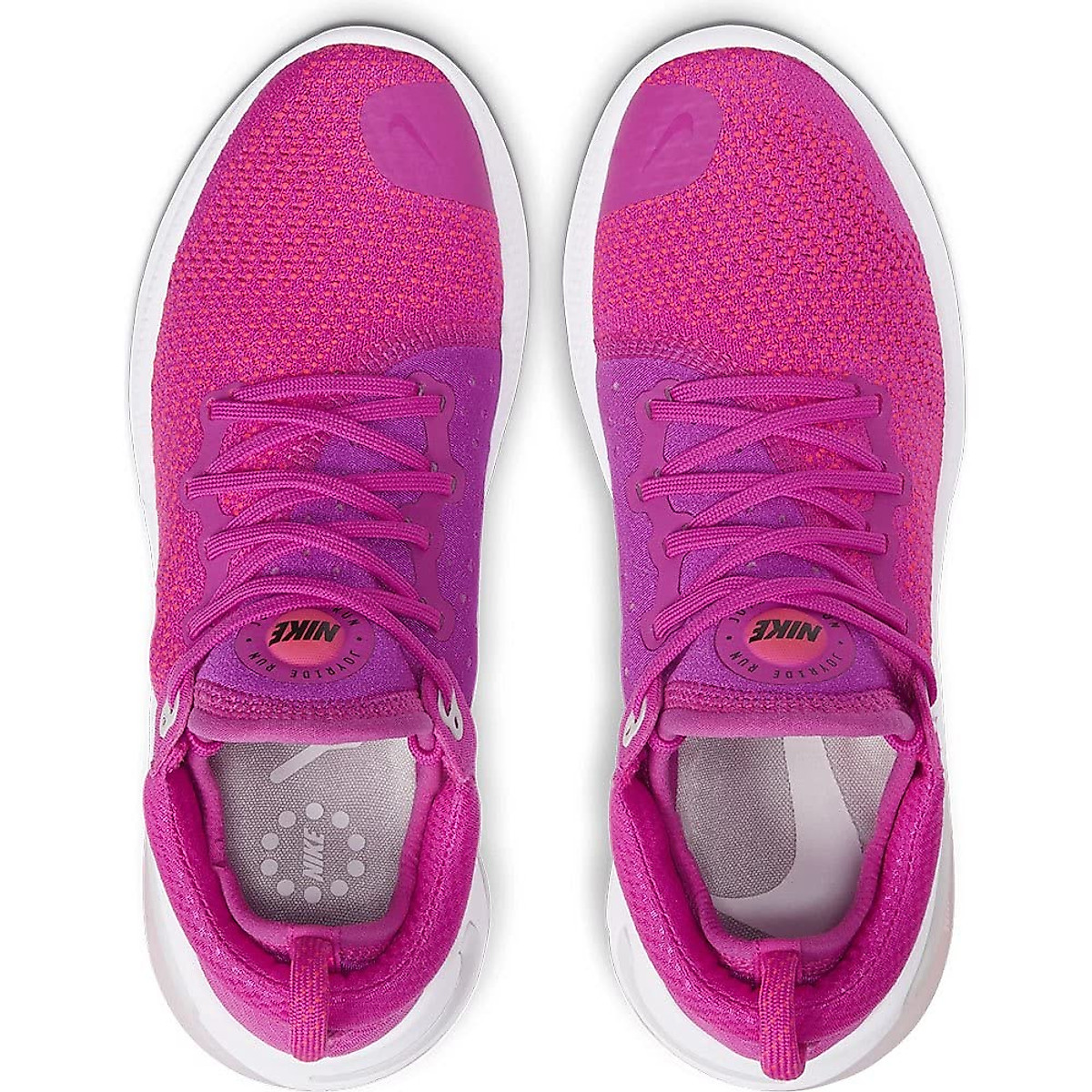 Nike Women's Joyride Run Flyknit Running Shoes (Fire Pink/Vast Grey, 6)