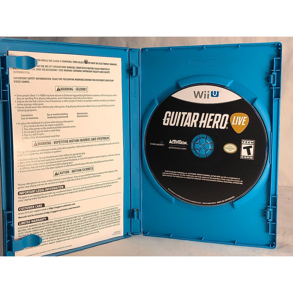 Guitar Hero: Live for Wii U (Game ONLY)