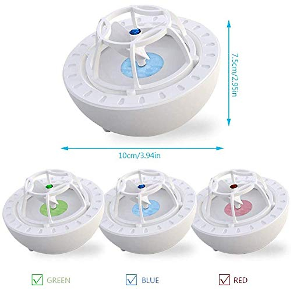 Mini Dishwasher Machine Artificial Wave Design High Pressure Wave Dishwasher USB Portable for Washing Fruit Vegetables Tableware Bowl Chopsticks,blue