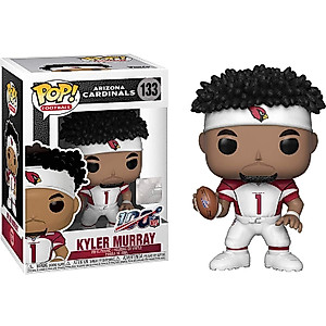 Pop NFL: Kyler Murray Arizona Pop # 133 Vinyl Figure (Bundled with EcoTek Pop Box Protector Case)