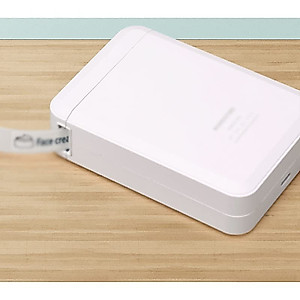 ZSEDP Portable Label Maker Label Printer Tape Included Multiple Templates Available for Phone Office Home