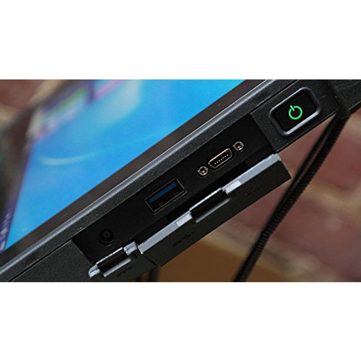 Dell Latitude Rugged 7202 HD 11.6 Inch Tablet PC (Intel Core M-5Y71, 8GB Ram, 128GB Solid State SSD, Dual Camera, Mini HDMI, Micro-SD Reader, USB 3.0) Win 10 Pro (Renewed) Dual Battery