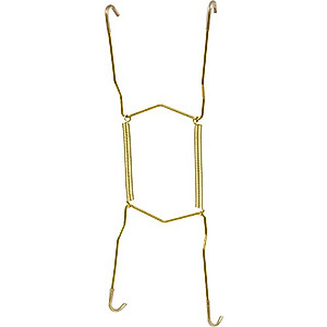 Hillman 122052 Plate Hanger, 11 Inch, Brass