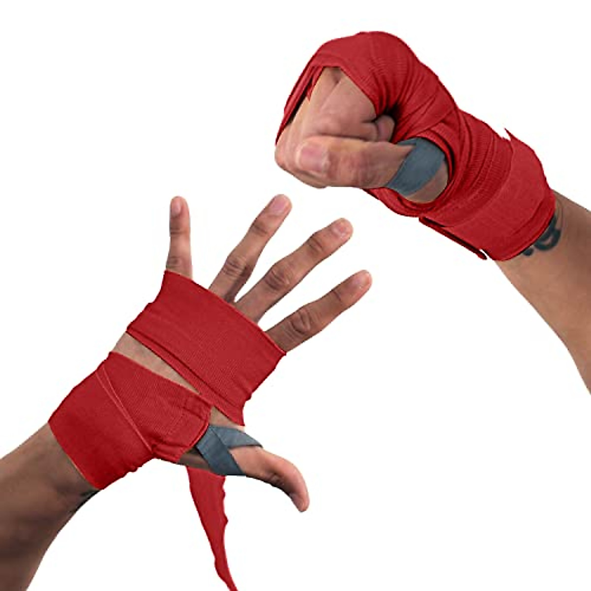 Everlast Professional Hand Wraps, 180-Inch, Red