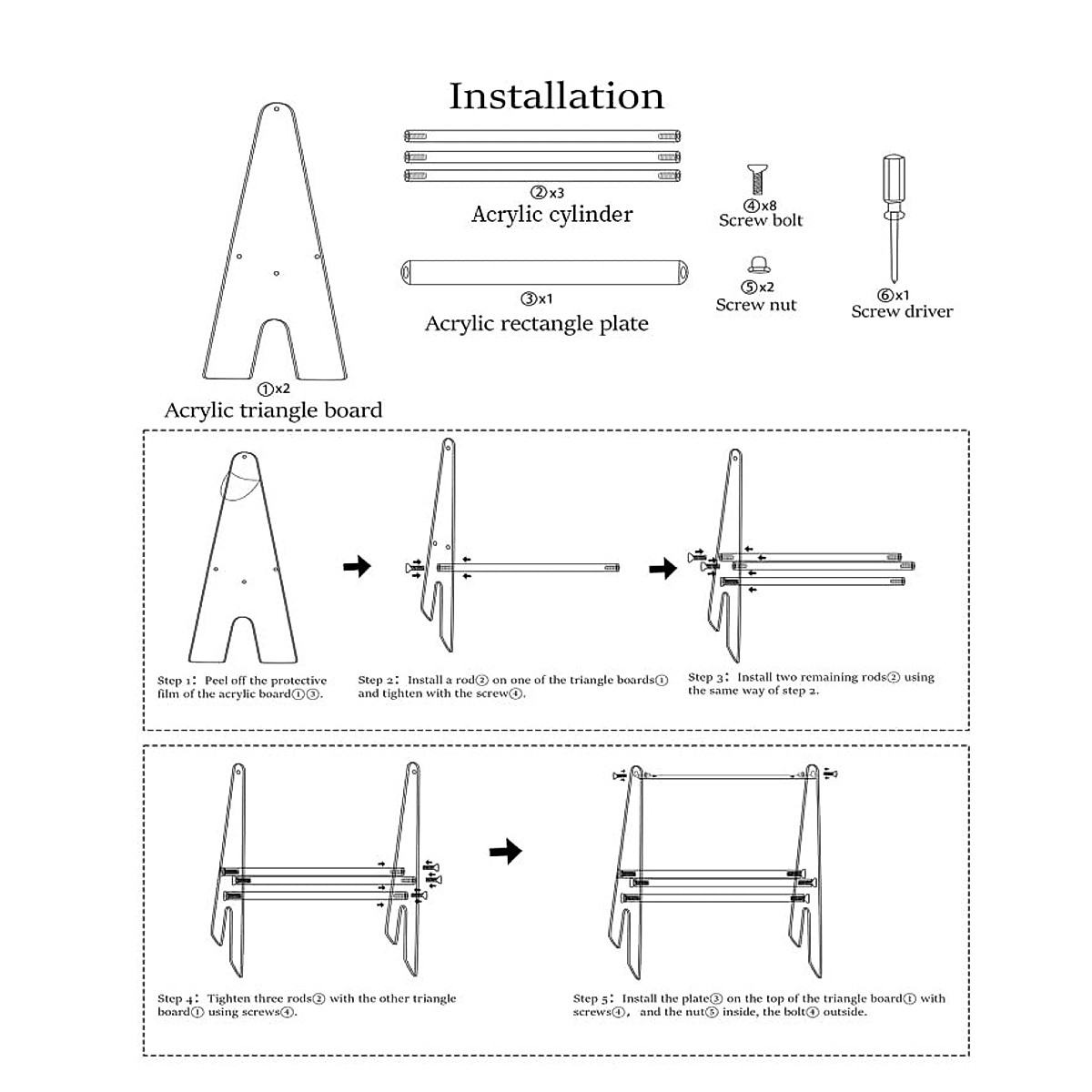 AOFLLU Headband Holder Headband Organizer, Acrylic Headband Holder Organizer, 2-Tier Clear Headband Display Stand, Headband Storage Rack for Girls and Women 13.4in Height