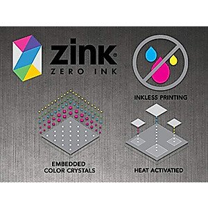 Polaroid 2x3 inch Premium Zink Photo Paper (100 Sheets) Compatible with Polaroid Snap, Snap Touch and Zip.
