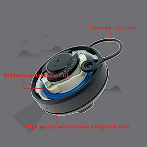 Fuel Tank Gas Cap Assembly Fits Mercedes-Benz C230 C240 C250 C280 C300 C32 C320 C350 C55 C63 CL550 CL600 CL63 CL65 Replace 2214700605 221-470-06-05 221 470 06 05