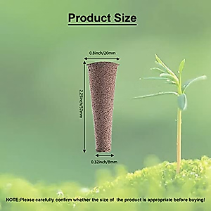 Haovegfloer 30 Pack Seed Starter Sponges Compatible with AeroGarden Pods, Plant Grow Sponges for Hydroponics Indoor Growing System & Garden