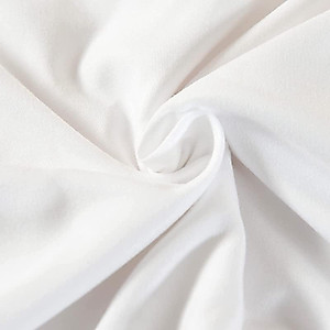 OmErsa Cherry Blossom Duvet Cover Queen Size Set, Japanese Asian Bedding Bedroom Decor, Comforter Cover & 2 Pillowcases 3 Pieces, Home Collection Quilt Cover