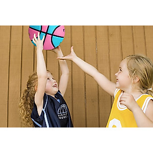 FAKOFIS Kids Basketball Size 5(27.5"),Rubber Basketballs for Youth(Boys & Girls) Play Games Indoor Backyard,Outdoor Park,Beach & Pool