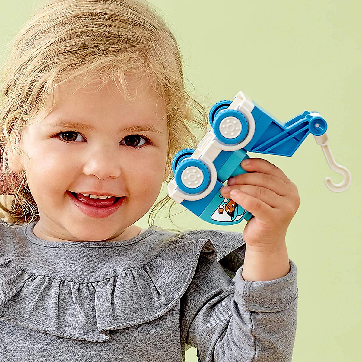 LEGO DUPLO My First Tow Truck 10918 Educational Tow Truck Toy, Great Gift for Kids Ages 18 Months and up, New 2020 (6 Pieces)