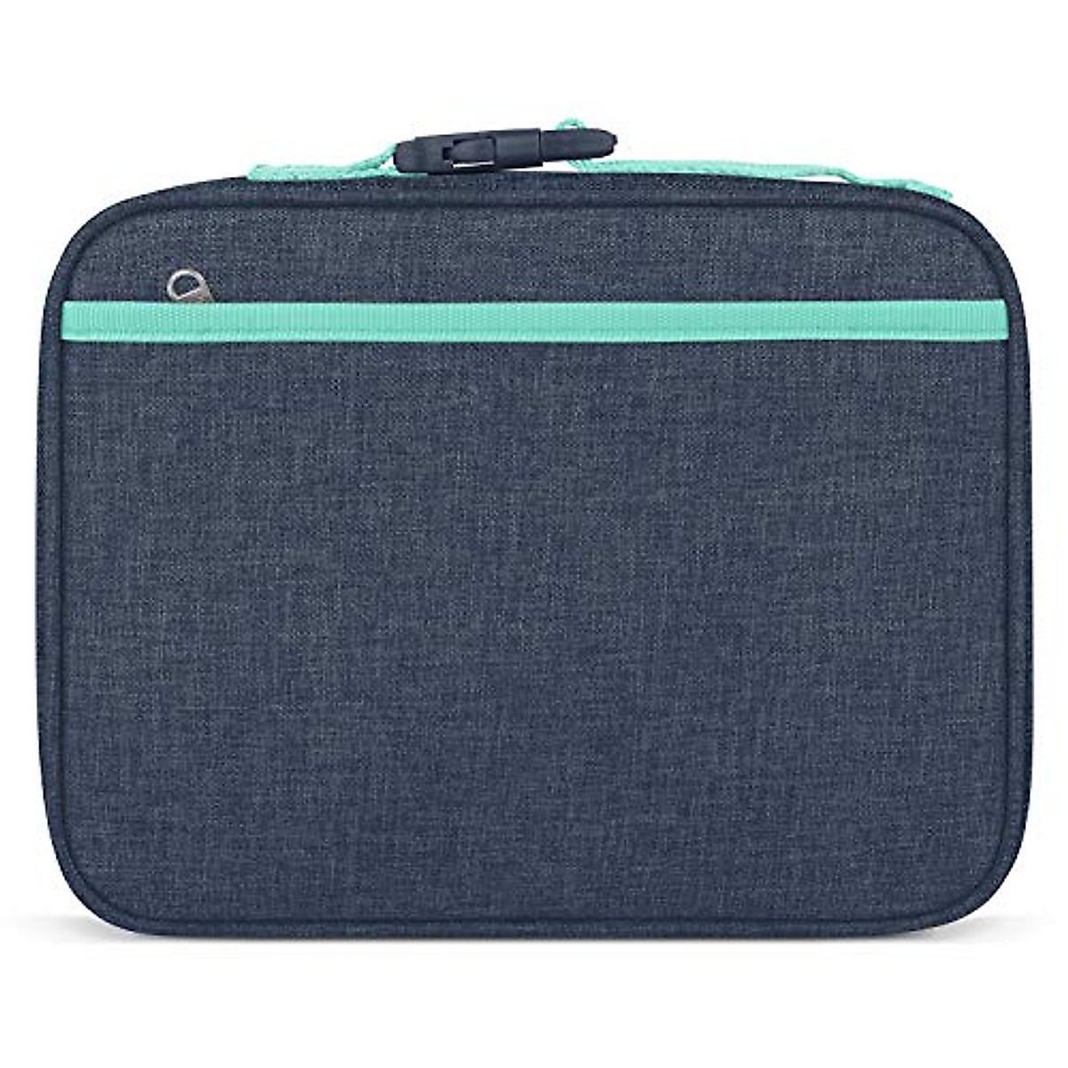 Simple Modern Kids Lunch Box for Toddler | Reusable Insulated Bag for Boys | Meal Containers for School with Exterior and Interior Pockets | Hadley Collection | Bermuda Deep