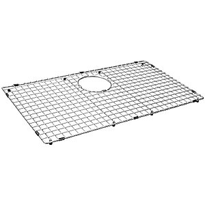 Serene Valley Sink Bottom Grid 29-1/2" X 14-9/16", Rear Drain with Corner Radius 3/8", Sink Protector NDG3015R