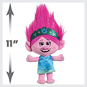 DreamWorks TrollsTopia 8 inch Small Plush Poppy, Kids Toys for Ages 3 Up by Just Play
