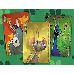 Horrible Guild Similo Animals: A Fast Playing Family Card Game - Guess the Secret Animal Character, 1 Player is the Clue Giver & Others Must Guess the Character, 2-8 Players, Ages 8+, 20 min