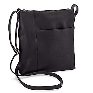 Le Donne Leather Crossbody Handbag - Runaway Women's Leather Crossbody Purses - Travel Hand Bag Essential On Any Occasion