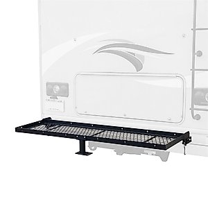 ELEVATE OUTDOOR 71.75" W Rear RV Frame Storage Rack 200 lb. Capacity for an RV, Camper or 5th Wheel