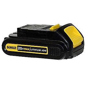 De-Walt DCB207 20V 20 Volt MAX Lithium-Ion Battery Pack, Black