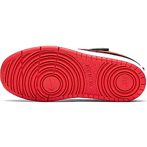 Nike Court Borough Low 2 (Big Kid) Black/University Red/White