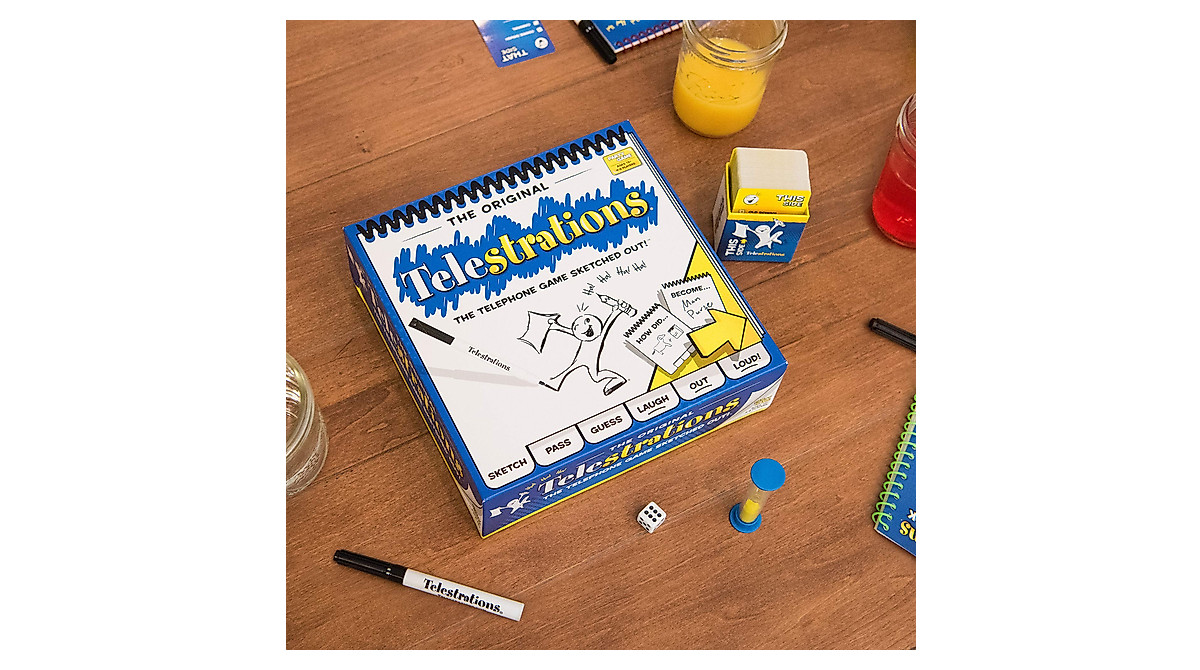 Telestrations Original 8-Player | Fun Family Board Game