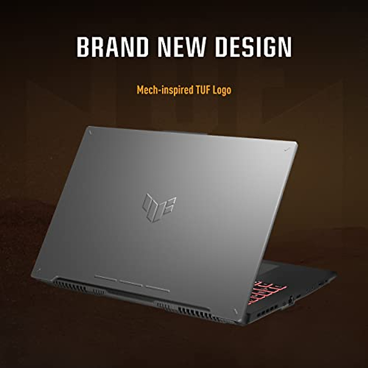 ASUS TUF Gaming F17 (2023) Gaming Laptop, 17.3” FHD 144Hz Display, GeForce RTX 4050, AMD Ryzen 7 7735HS, 16GB DDR5, 1TB PCIe 4.0 SSD, Wi-Fi 6, Windows 11, FA707NU-DS74,Mecha Gray