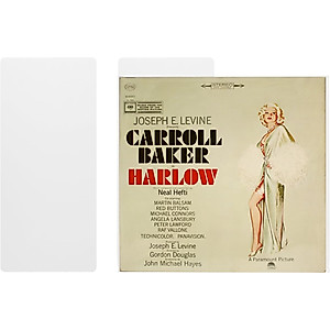 (100) 12" Record Divider Cards - Lesser Cut Narrow - White, Economical 20mil - 6" x 13 1/2" - #12NS13NWH20