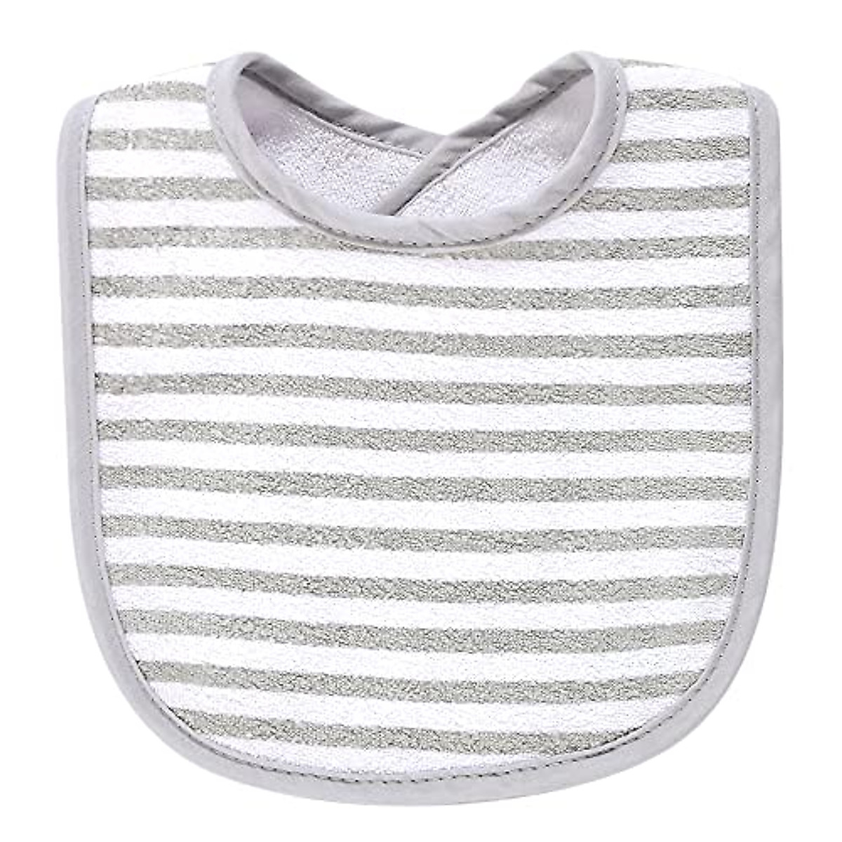 Hudson Baby Unisex Baby Cotton and Polyester Bibs, Moon And Back, One Size