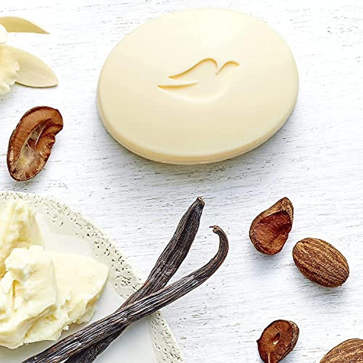 Dove, Purely Pampering Bar Soap with Shea Butter and Vanilla - 3.5 Ounce (100G) - Pack of 12